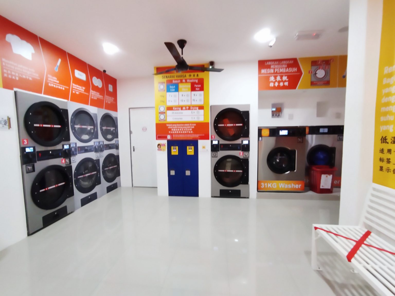 Happy Laundry Penang | Self-Service Laundry in Bayan Baru